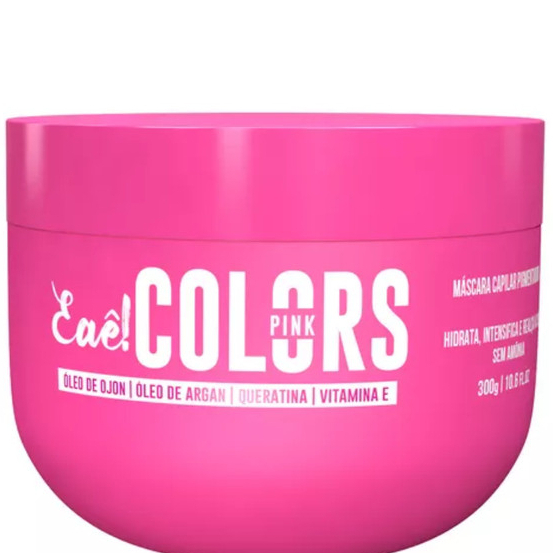 Máscara Tonalizante Rosa Eaê Colors Pink – Ativa Hidrata e Realça a Cor ...