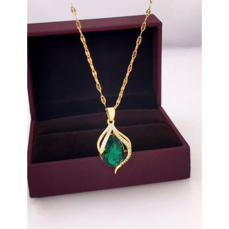 Colar Pedraria Strass Festa Casamento Formatura Verde Azul | Shopee Brasil