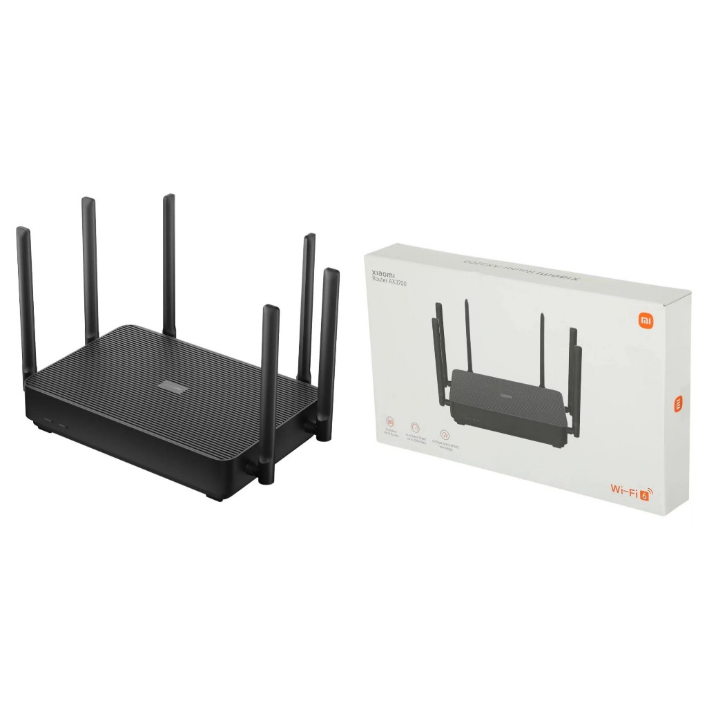 Roteador Xiaomi Ax3200 Rb01 Dual-band 2.4 Wi-FI 6 Antenas 3200 Mb/s | Shopee Brasil