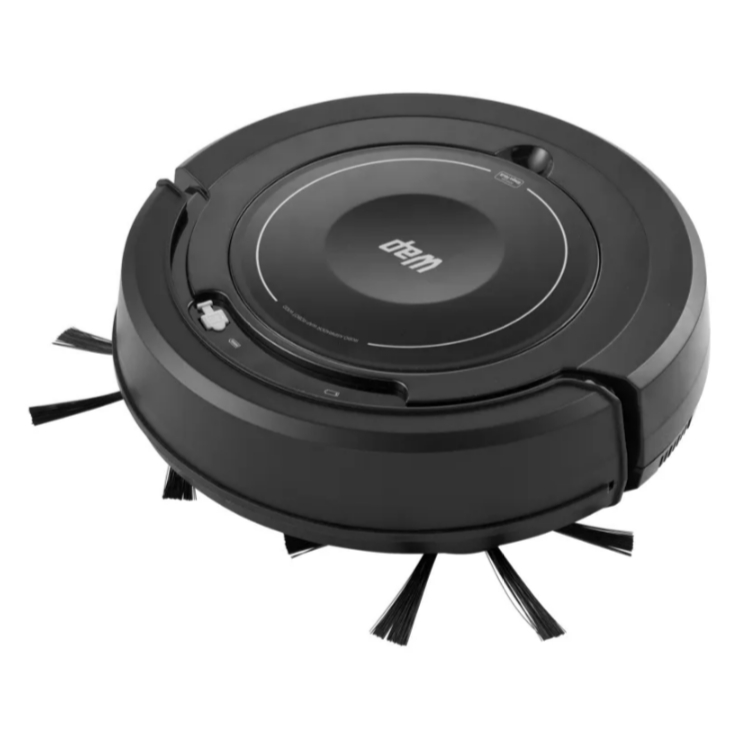Robô Aspirador de Pó WAP ROBOT W100 - 3 em 1 Varre Aspira e Passa Pano, Sensor Antiqueda e ...