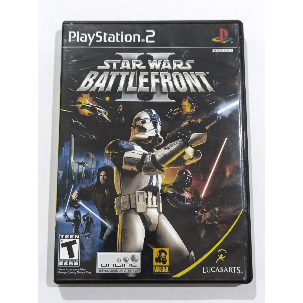 Star Wars Battlefront 2 p/ PS2 Original Usado | Shopee Brasil
