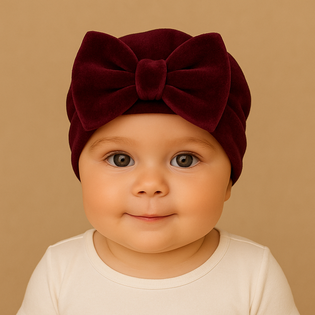 Boina Bebê Infantil Plush Touca Inverno Boné Meninas RN a 2 anos ...