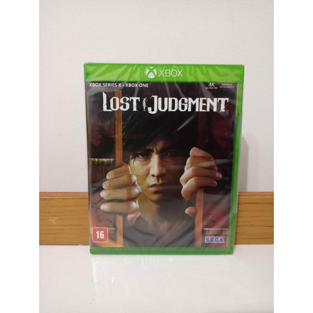 Lost Judgment Xbox One e Xbox Series X Novo Lacrado Mídia Física ...