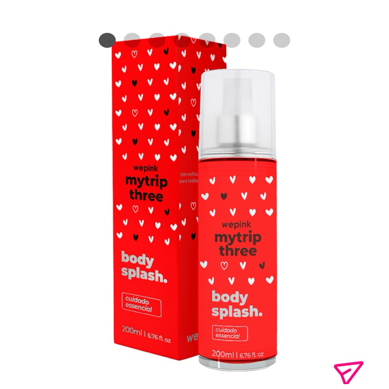 Body Splash Mytrip three 200 ml Wepink Virginia Fonseca Original | Shopee Brasil