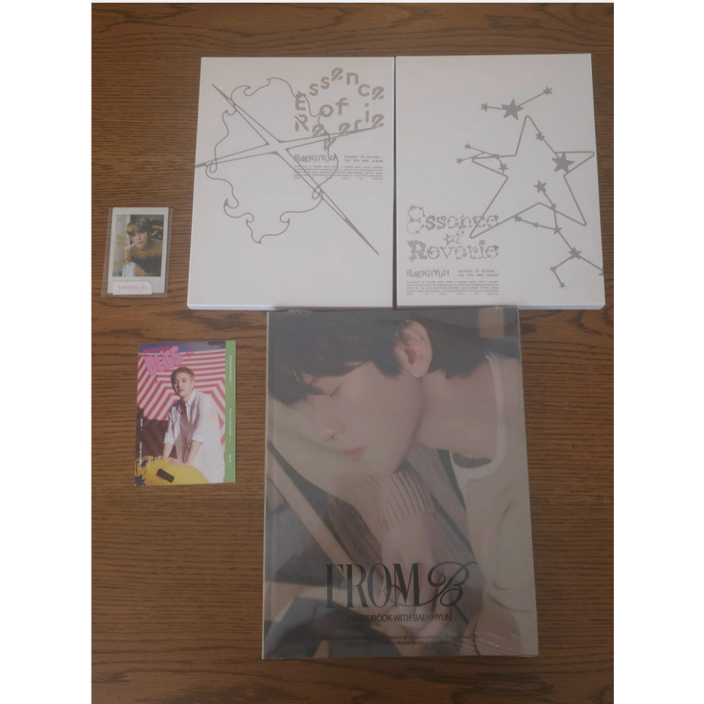 Exo Baekhyun Essence of Reverie album special kkuru jam photobook ...
