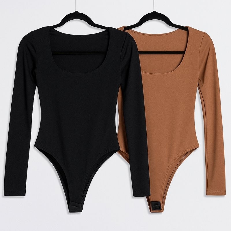 Body manga longa | Shopee Brasil