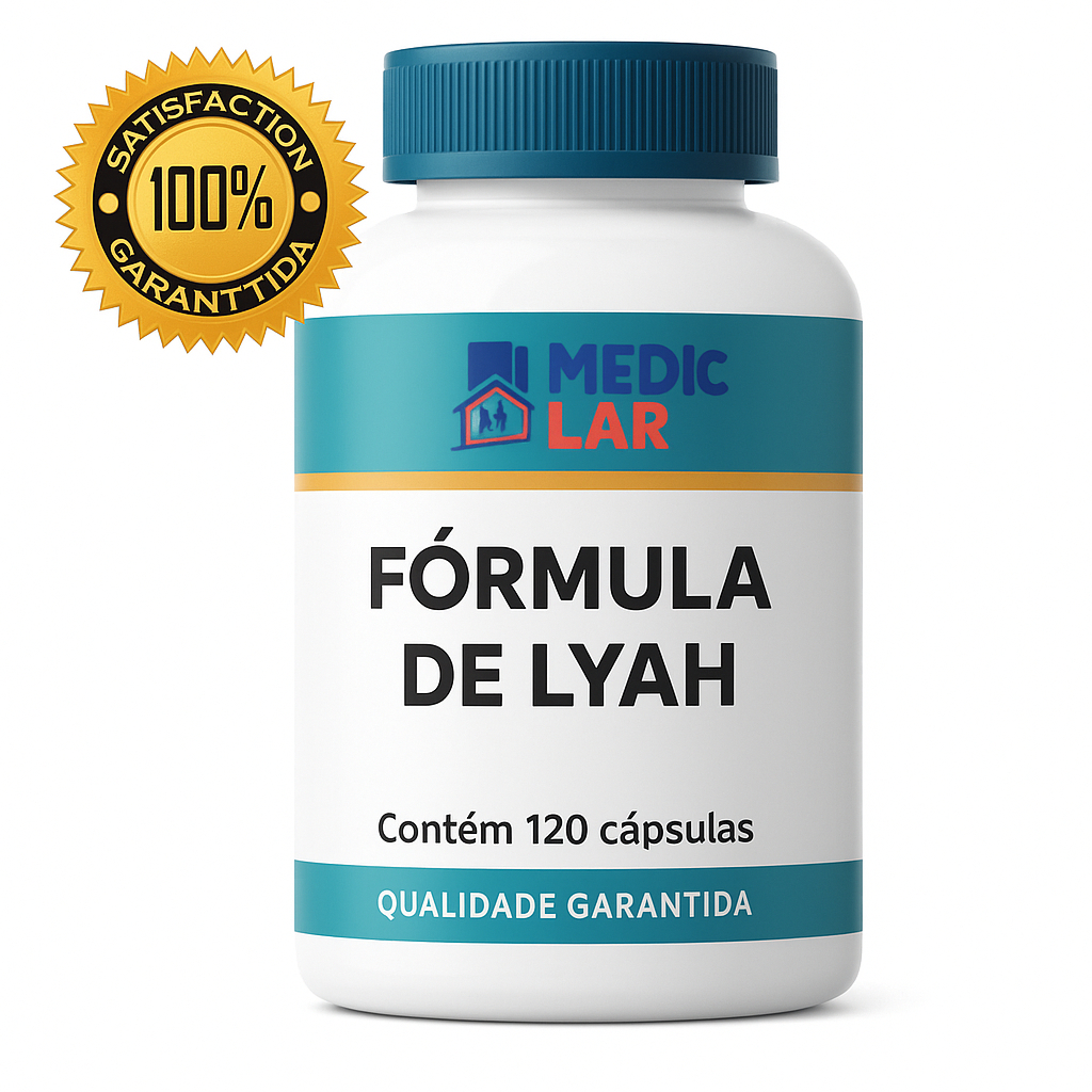 FÓRMULA DE LYAH ORIGINAL Medic Lar 60 ou 120 Cápsulas | Shopee Brasil