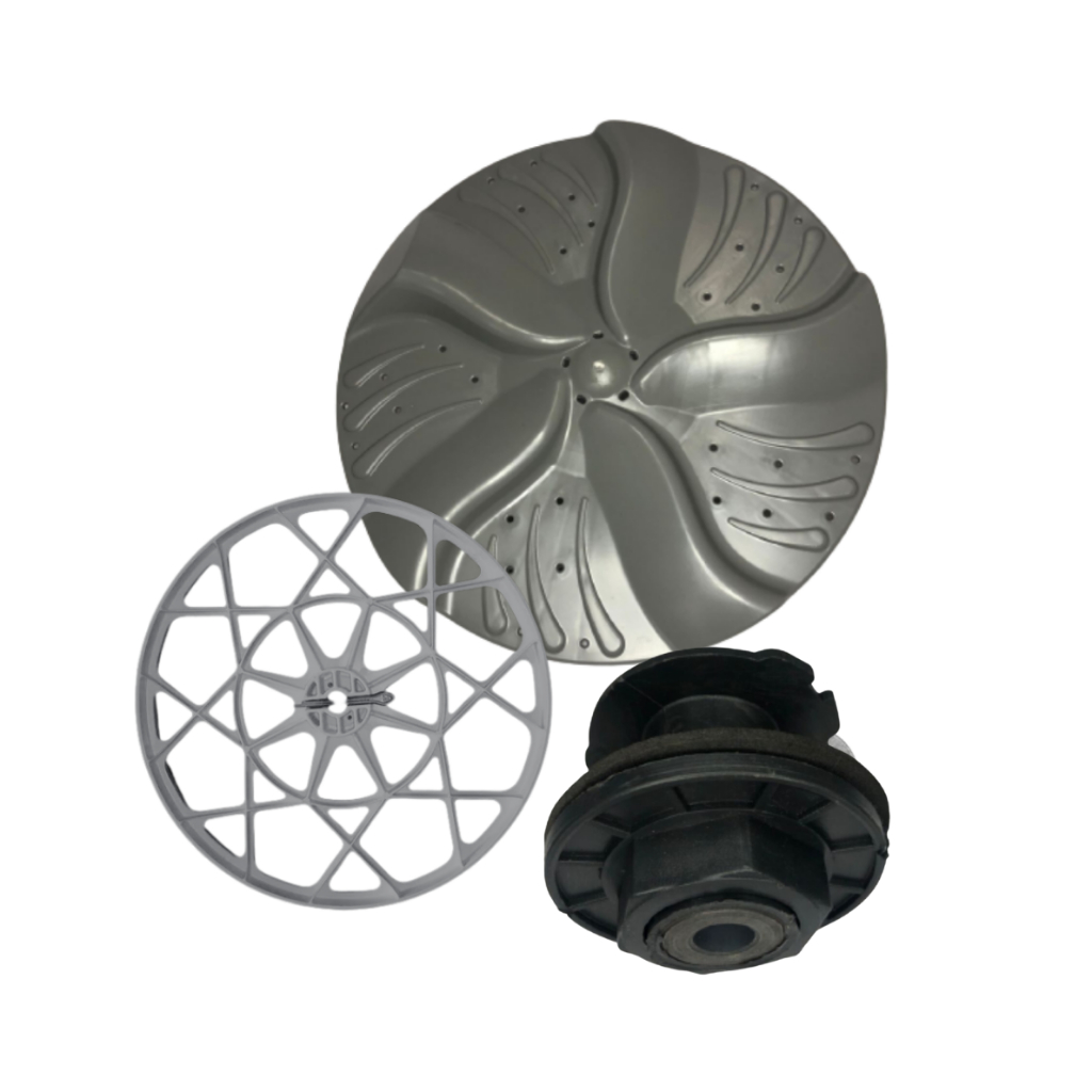 Agitador Batedor Tanquinho Lavadora Colormaq Lcs 14kg 16kg 18kg 20kg Polia e Cubo Completo ...