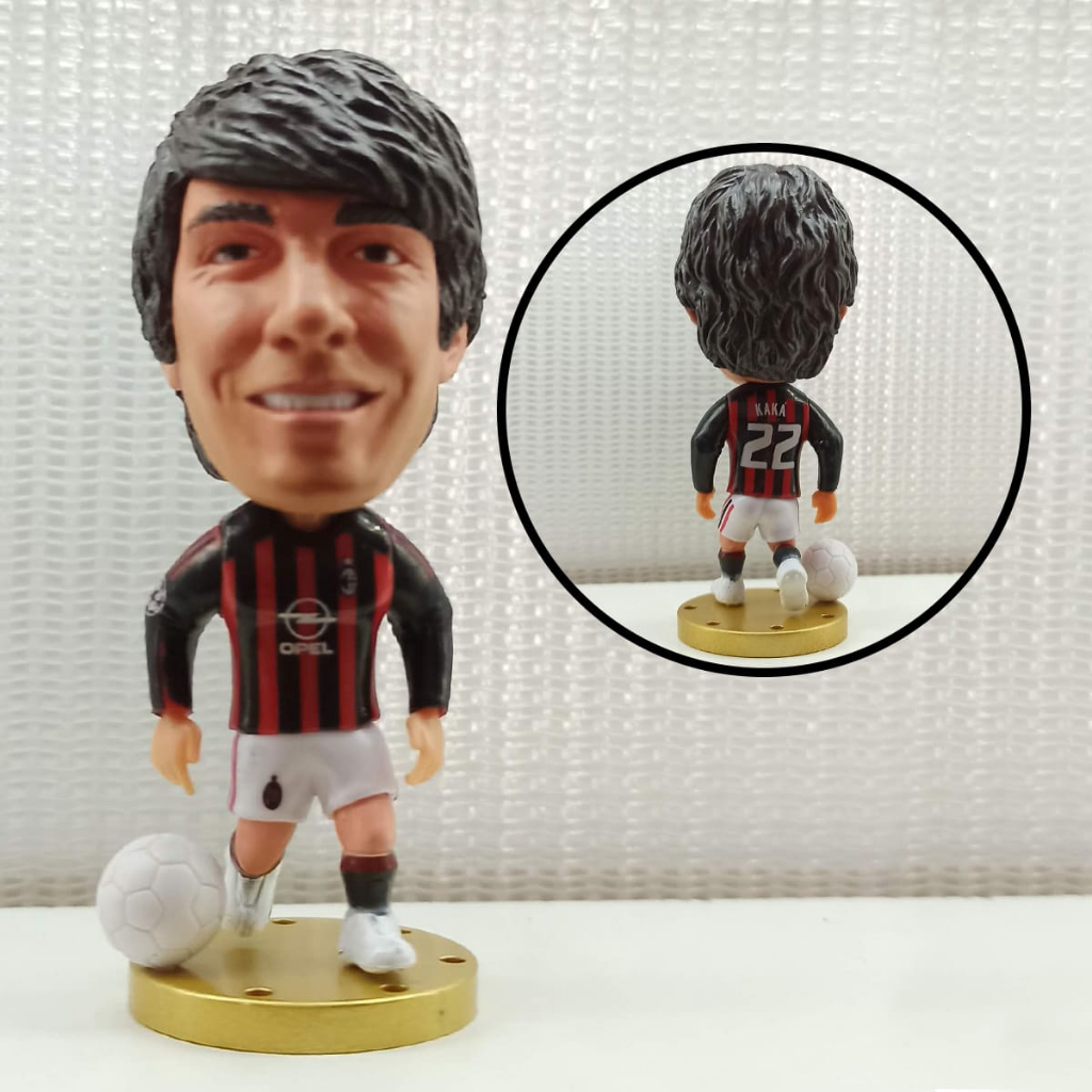 Mini Craque Kaká Milan - Miniatura Minicraque Futebol Colecionável ...