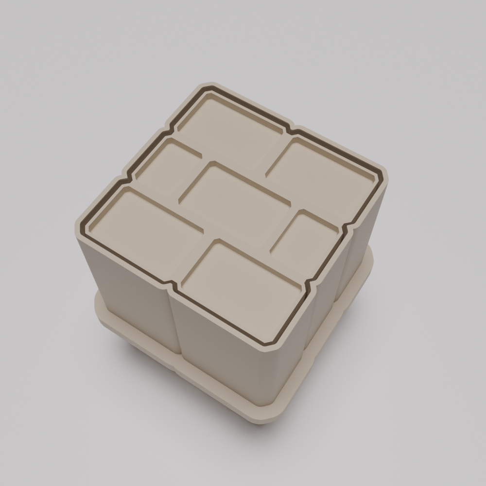 Ejetor e modelador de docinhos/brigadeiro - Super Mario bloco tijolo ...