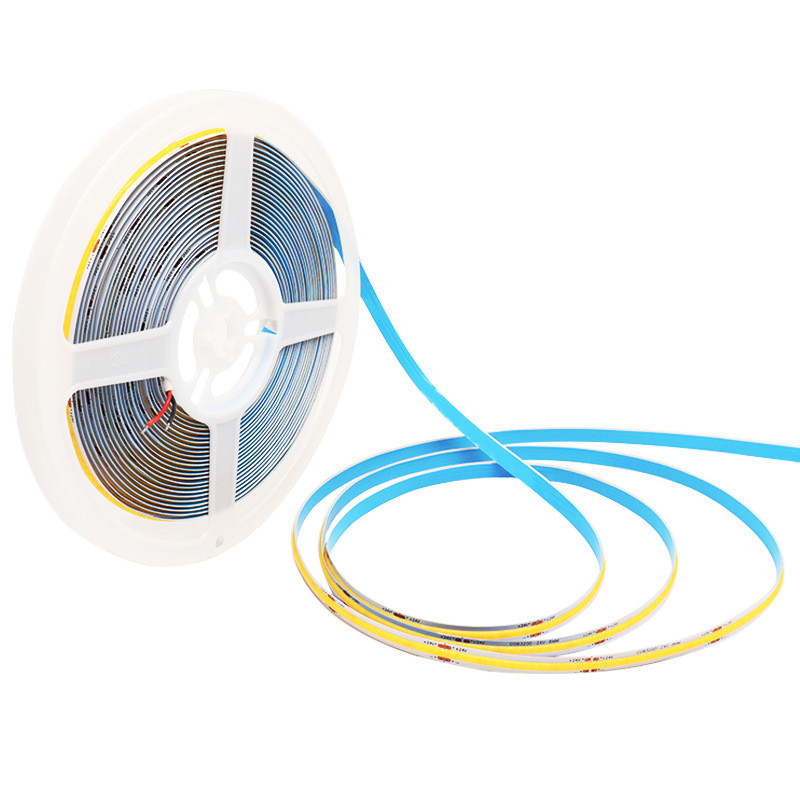 Fita Led Cob 320led/m 110v ou 220v 10m Direta Energia Para Perfil 3000k ...
