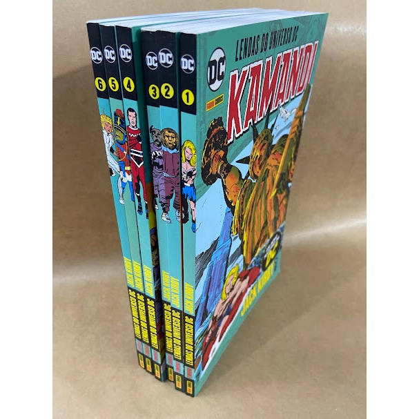 Coleção Lendas do Universo DC: Kamandi 6 Volumes Completa | Shopee Brasil