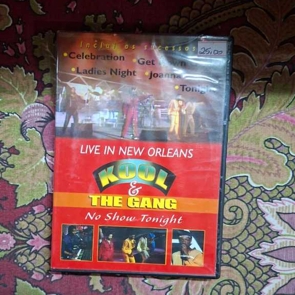 DVD KOOL & THE GANG - LIVE IN NEW ORLEANS | Shopee Brasil