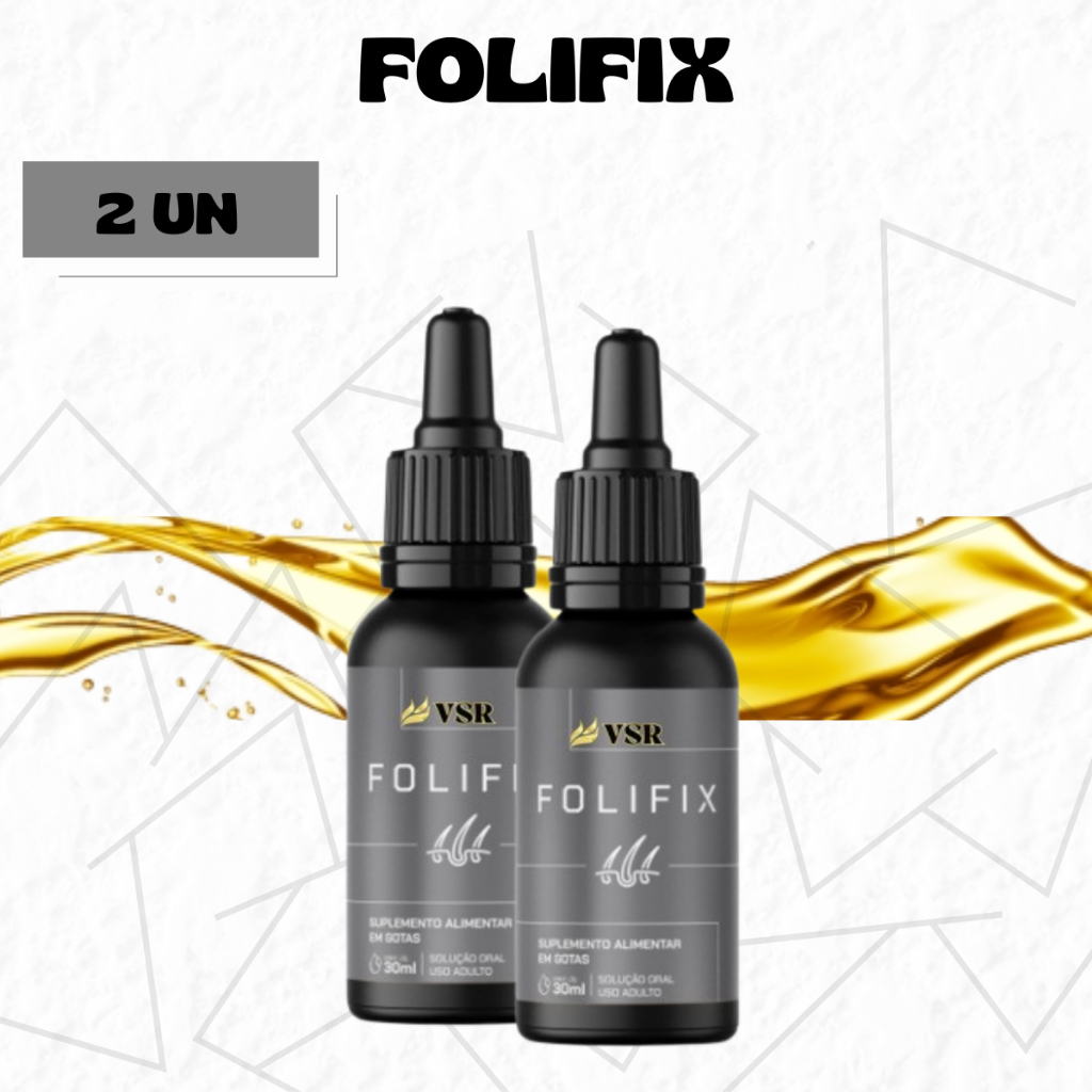 FOLIFIX ORIGINAL ULTRA EFICAZ 2 UNIDADES | Shopee Brasil