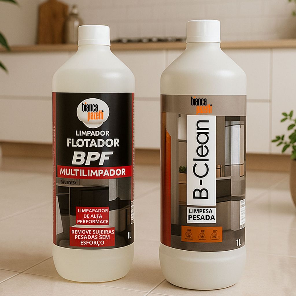 KIT Limpeza B-clean + BPF Flotador Concentrado Multiuso - Dupla ...
