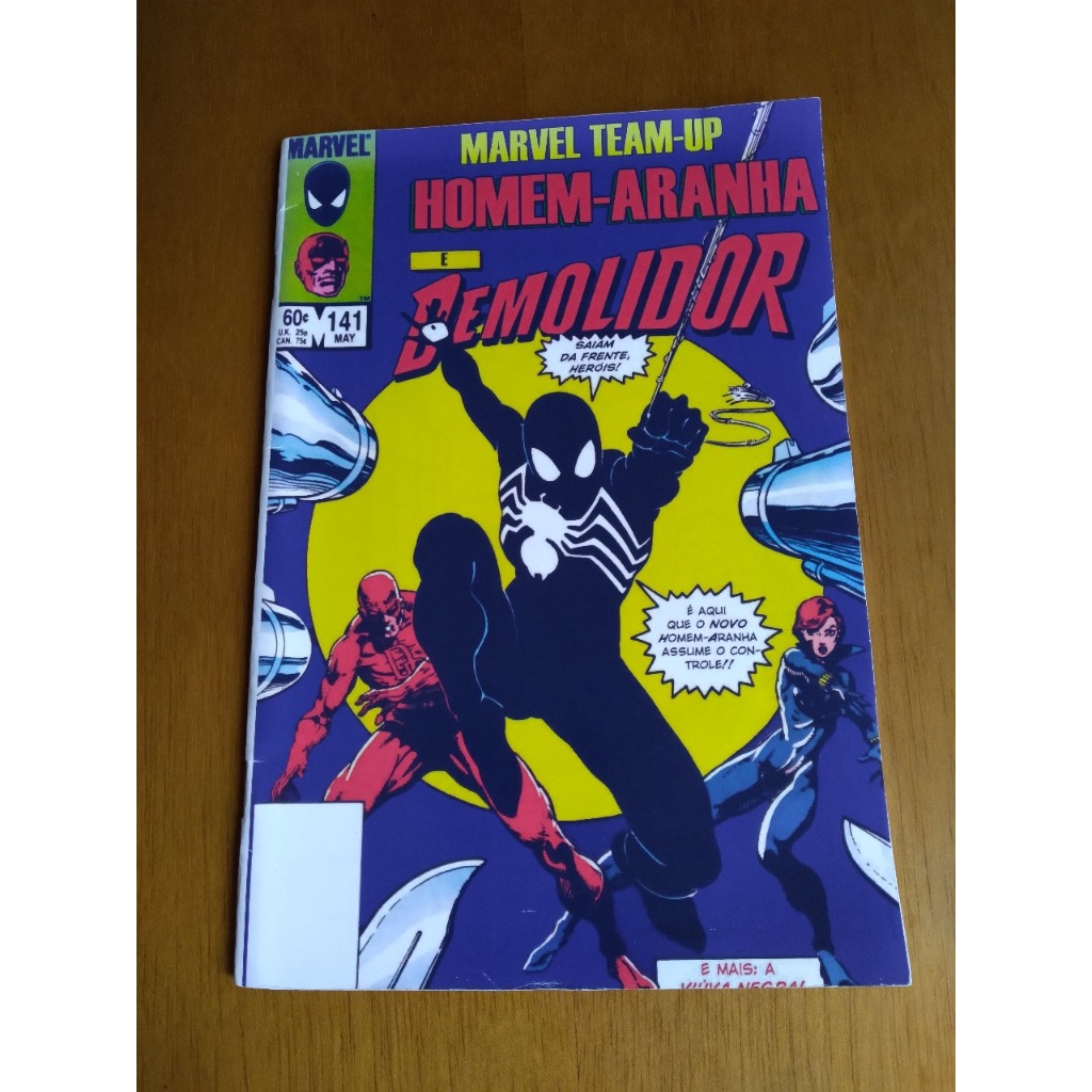 MARVEL TEAM UP #141 (ARANHA, DEMOLIDOR) (fac-simile Inédita No Brasil ...