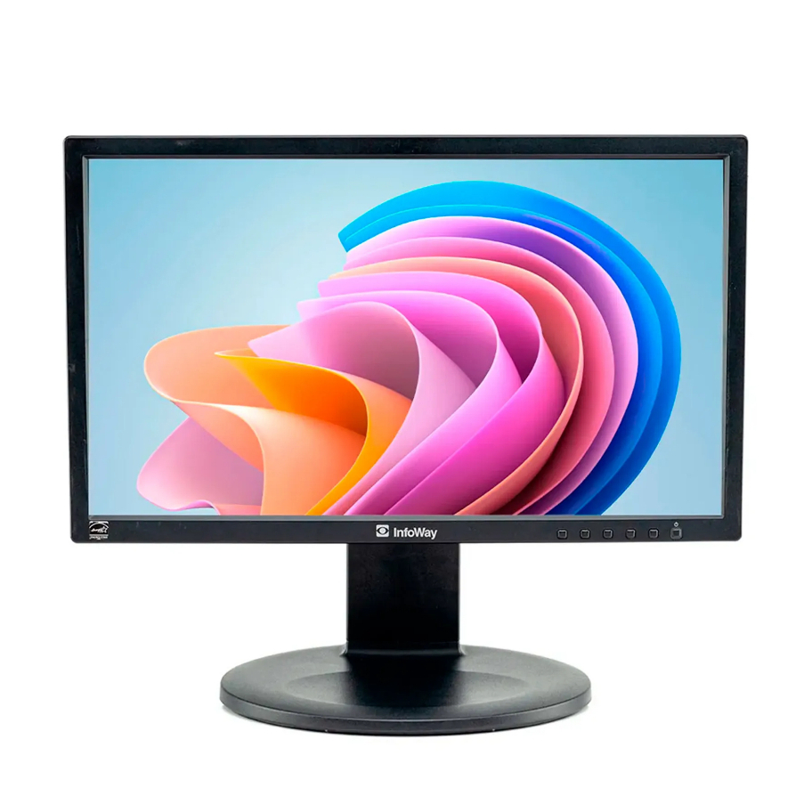 Monitor Itautec / W1946PW 19' VGA DVI | Shopee Brasil