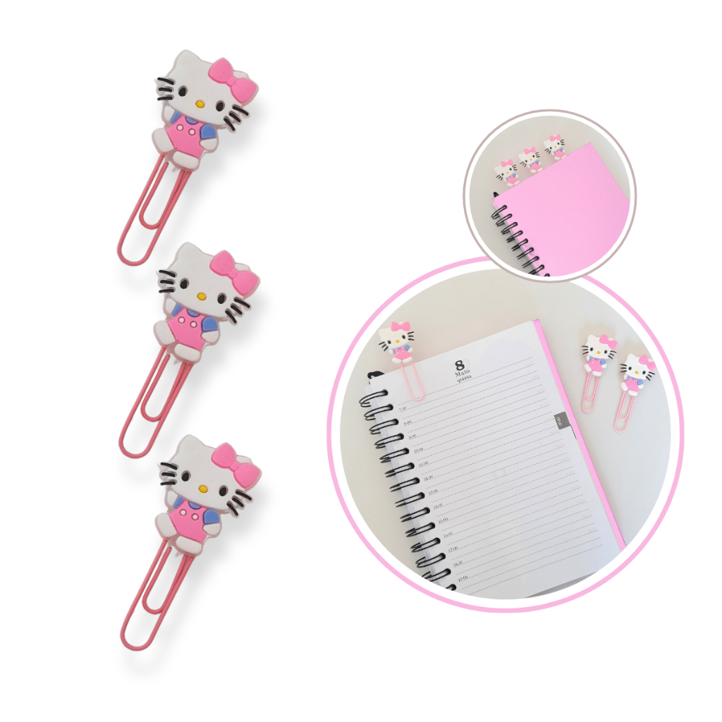 Clips para papel Marcador de Páginas C/3 Un Aplique Personalizado ...