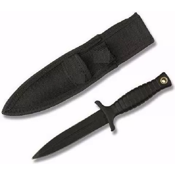 Adaga Faca tipo Punhal Tática 9b 23cm C/bainha | Shopee Brasil