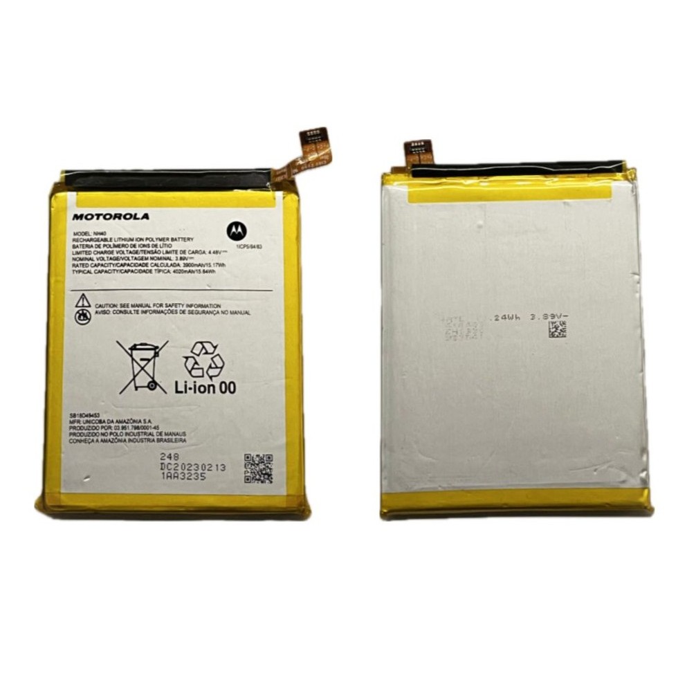 Bateria NH40 Moto E22 XT2239 Original Nova | Shopee Brasil