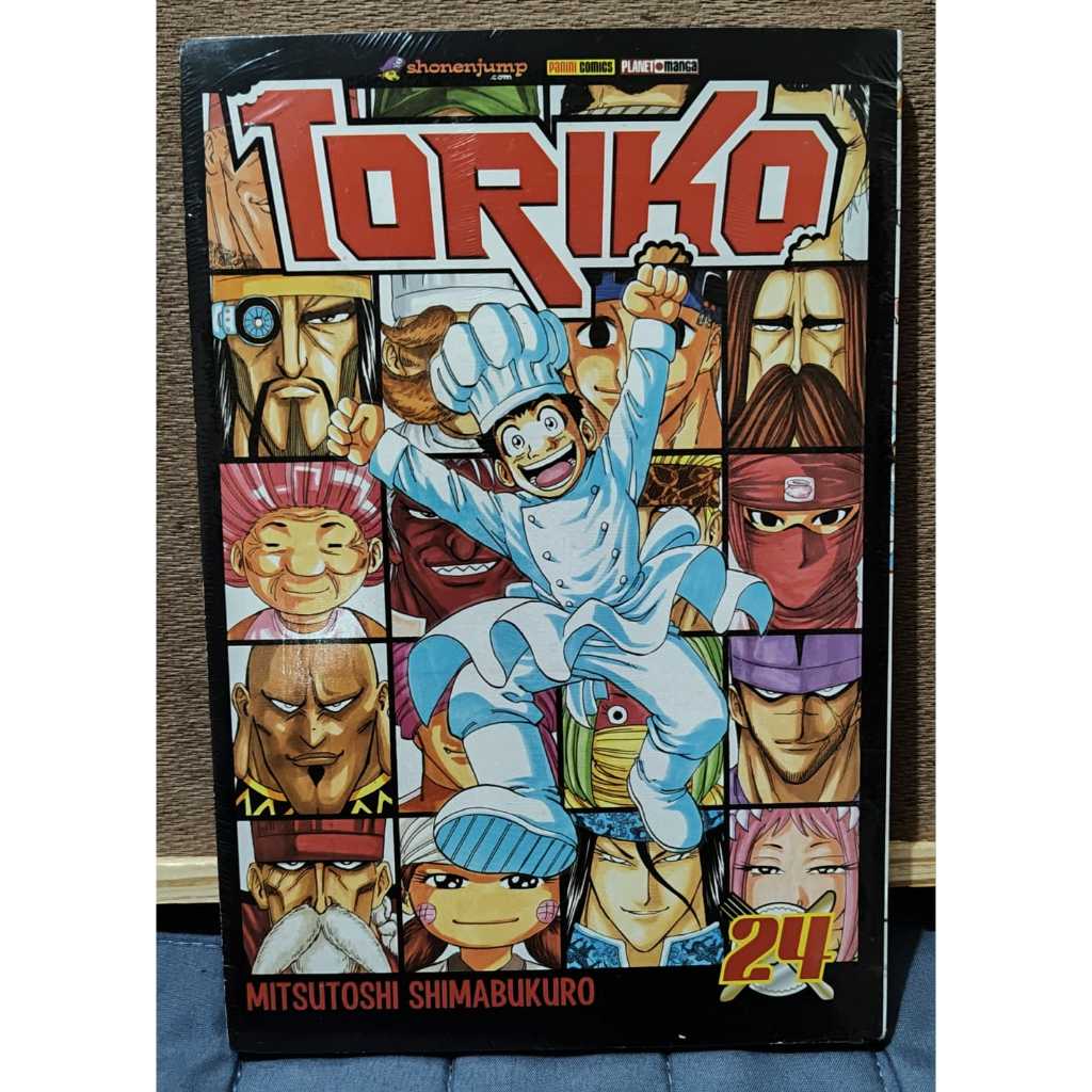 Mangá Toriko - Número 24 (Novo e lacrado) | Shopee Brasil