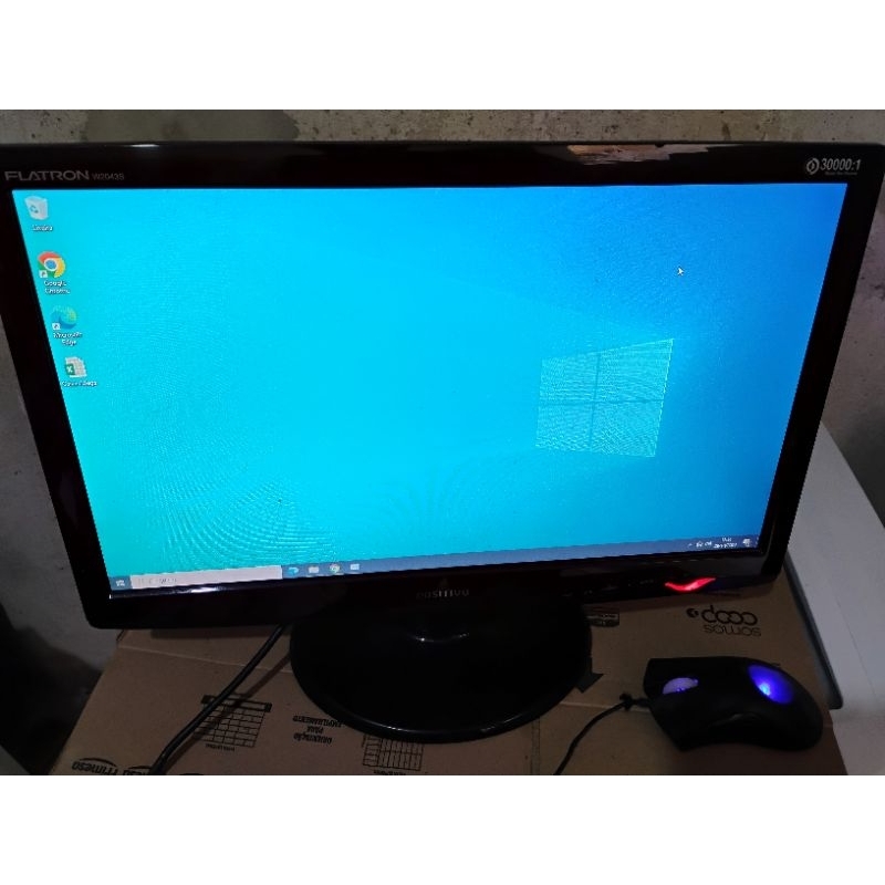 monitor LG fatron 20" w2043s sem cabos funcionando normalmente | Shopee ...