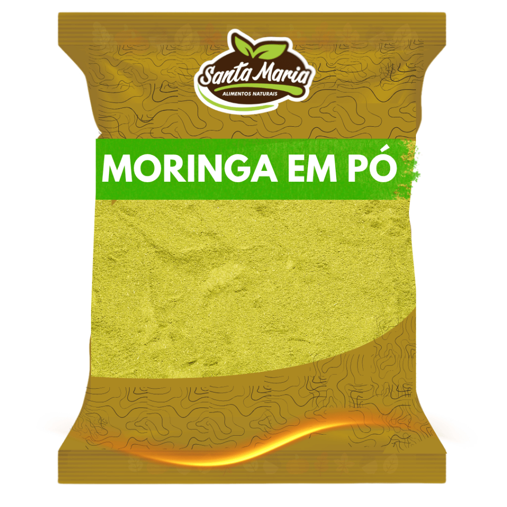 MORINGA EM PÓ CHÁ 1KG 100% PURA - SANTA MARIA ALIMENTOS | Shopee Brasil