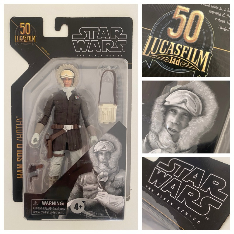 Han Solo Hoth - Star Wars - The Black Series | Hasbro | Shopee Brasil