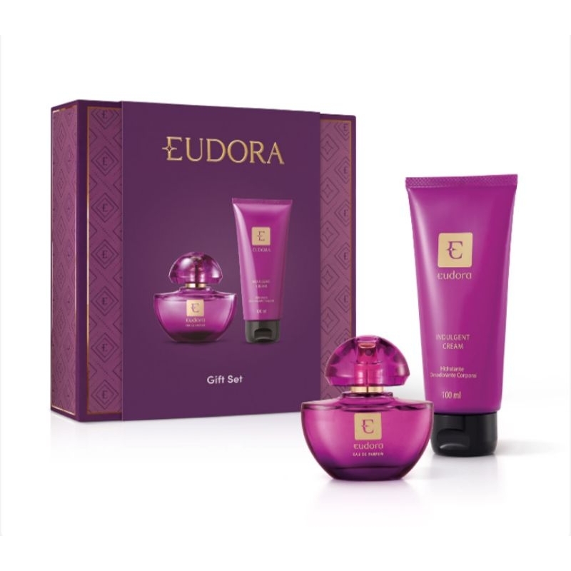 kit Presente Eudora Roxo Miniatura ( 02 itens) | Shopee Brasil