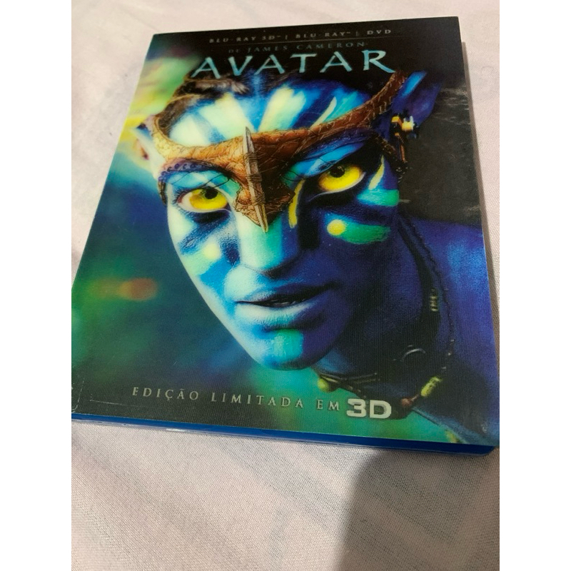 Avatar - capa holográfica , Bluray 3D | Shopee Brasil