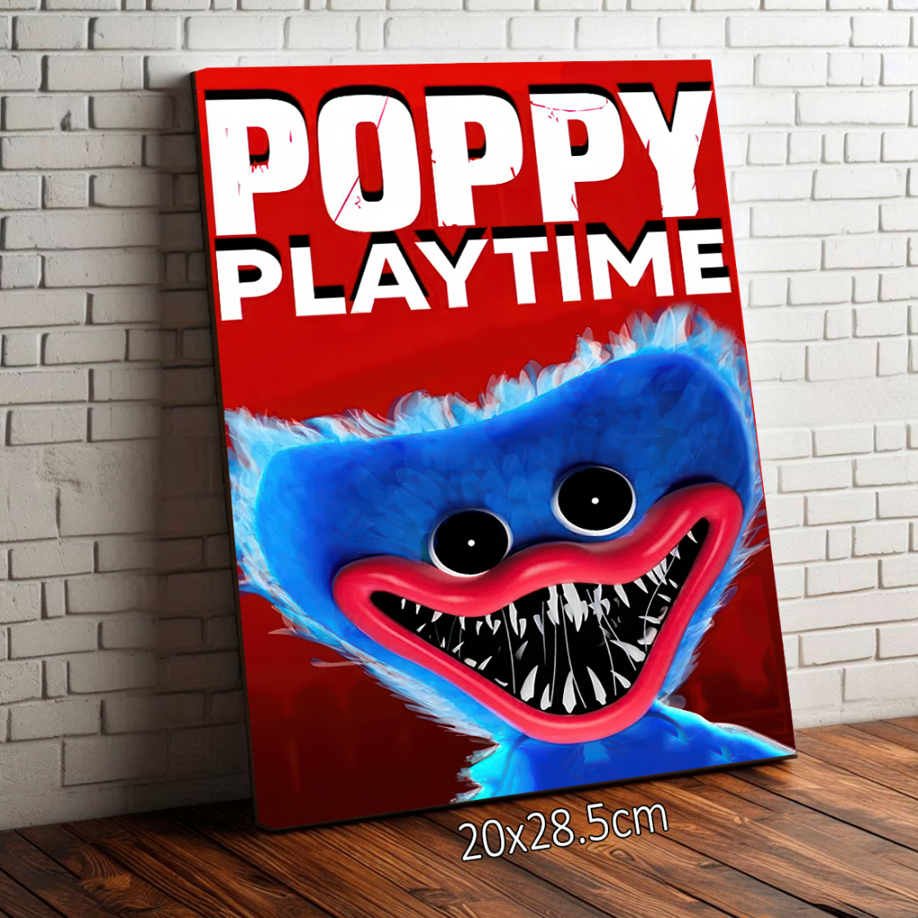 Placa Decorativa Huggy Wuggy Poppy Playtime Chapter 1 | Shopee Brasil