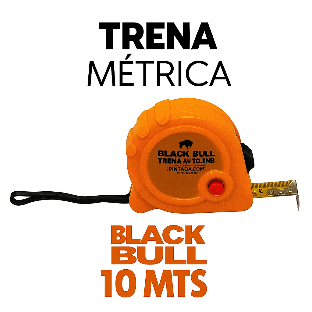 Trena de Medição 10 Metros Emborrachada com Ponta Imantada Fita Métrica ...