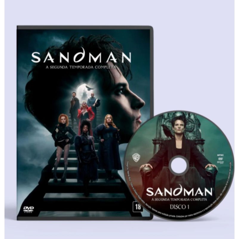 DVD Sandman 2ª Temporada - 2025 - 3 Discos - (Dual-Audio/Dublado ...