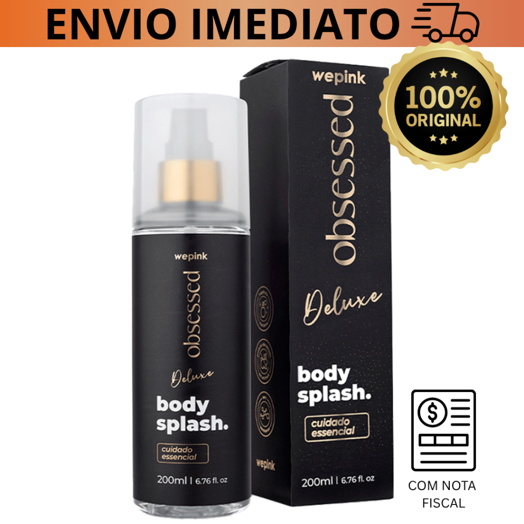Body Splash Obsessed Deluxe 200ml - Wepink | Shopee Brasil