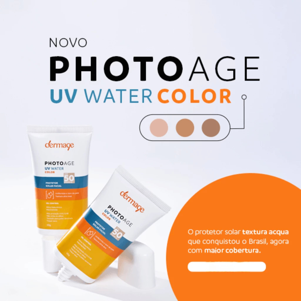Dermage Photoage UV Water Color FPS 50 40g | Shopee Brasil