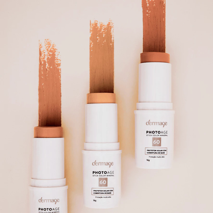 Dermage Photoage Stick Color Mineral Fps 60 | Shopee Brasil