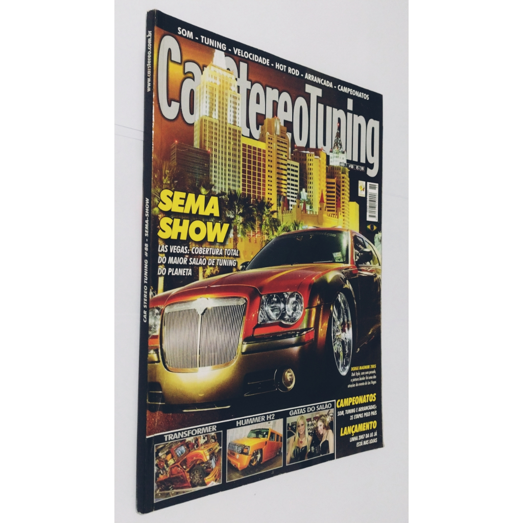 Revista Car Stereo Tuning - nº 88 - Dezembro 2006 - Sema Show (ótima ...
