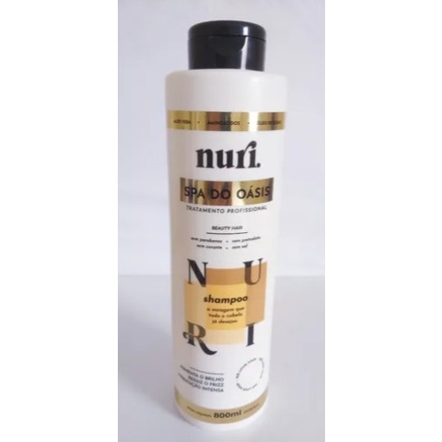 Shampoo Nuri SPA do Oasis 800ml - Nuri | Shopee Brasil