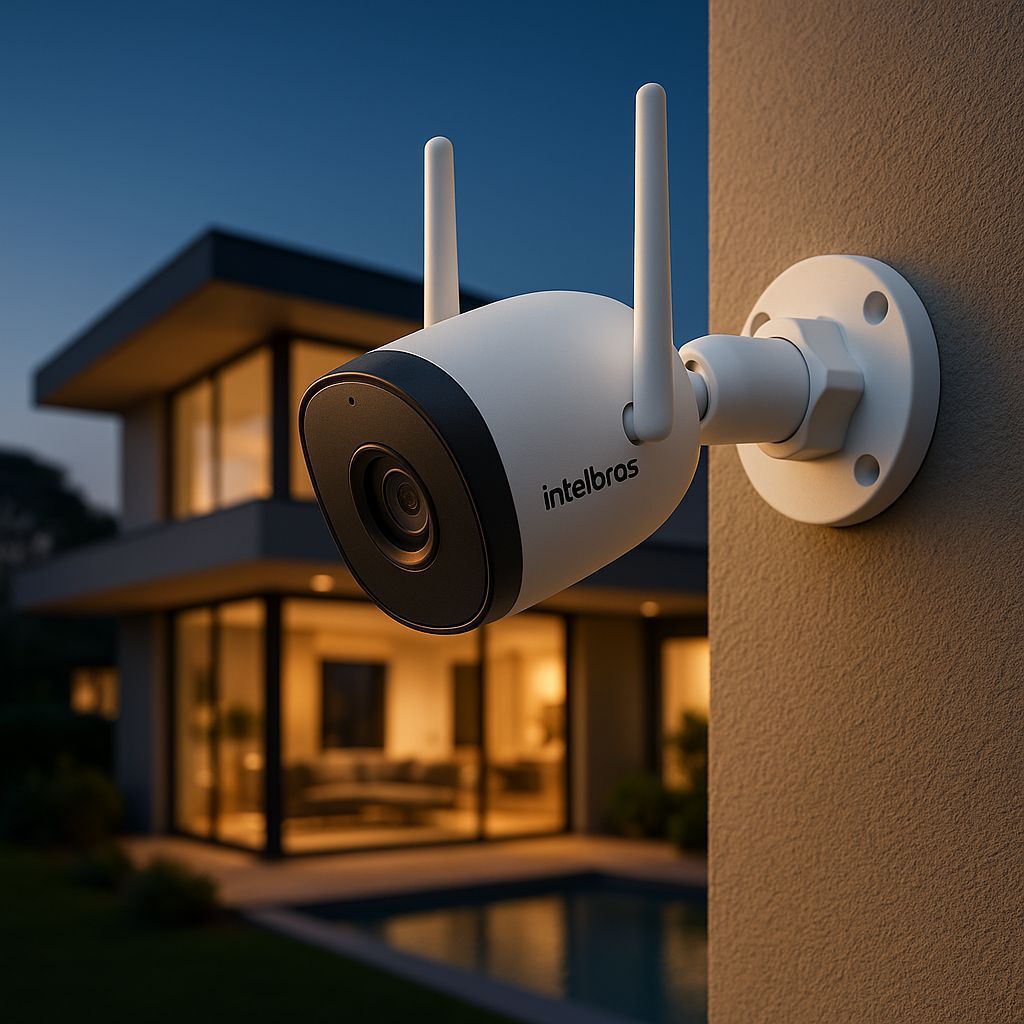 Câmera Externa Wi-Fi Intelbras iM5 SC | Imagem Full HD, Visão Noturna ...