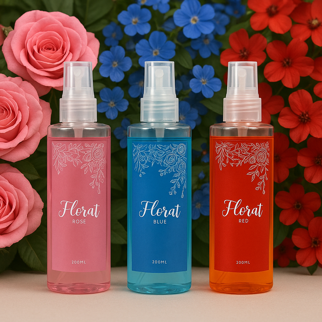 Kit Buquê de Flores - Red Rose e Blue - 200ml (cada) - 3 unidades ...