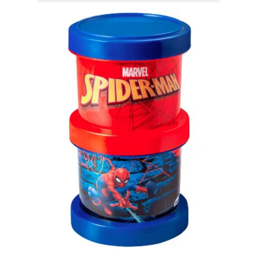 avon conjunto 2 dois potes redondodos spider - man | Shopee Brasil