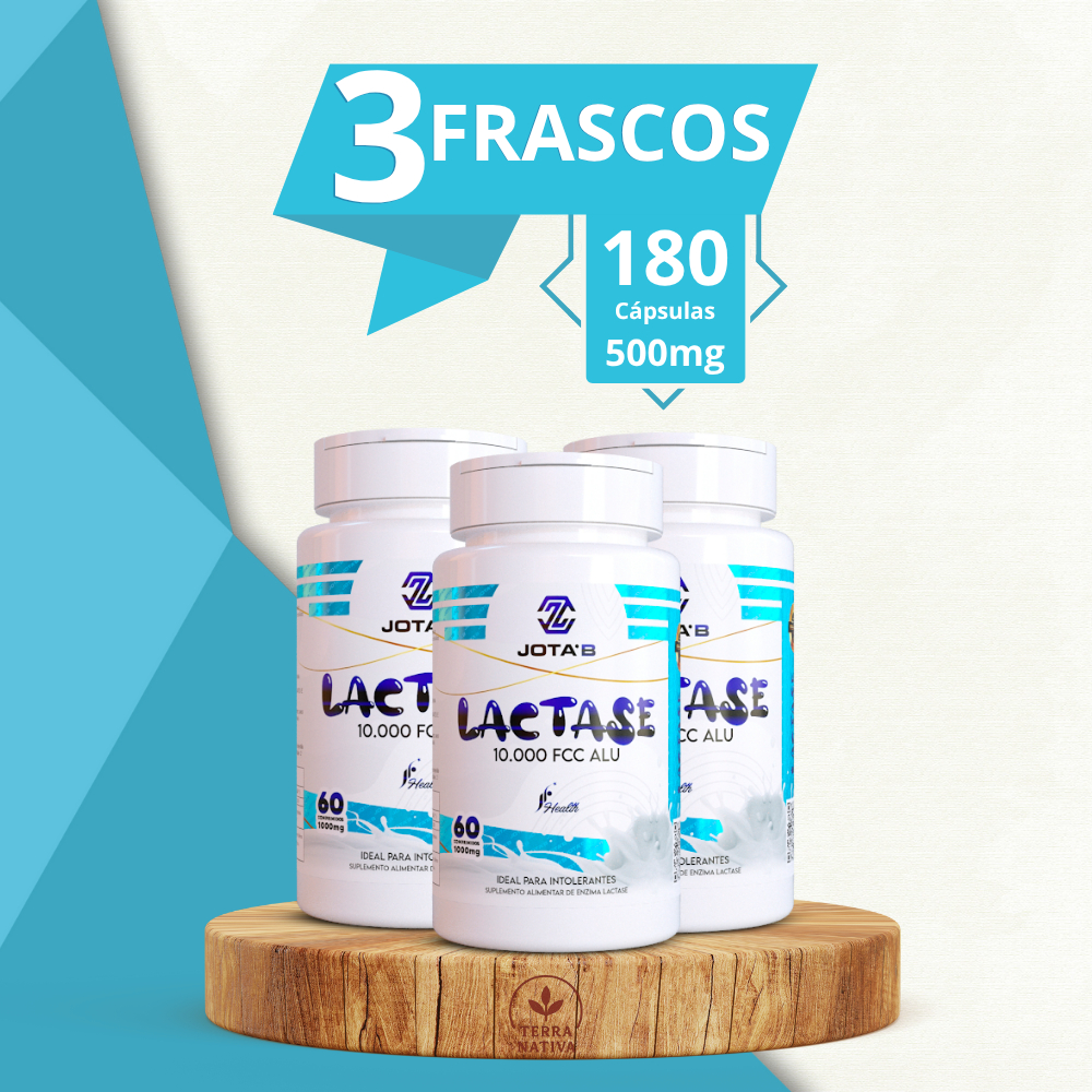 lactase 10000 fcc lactose 1000mg 100% original suplemento alimentar de ...