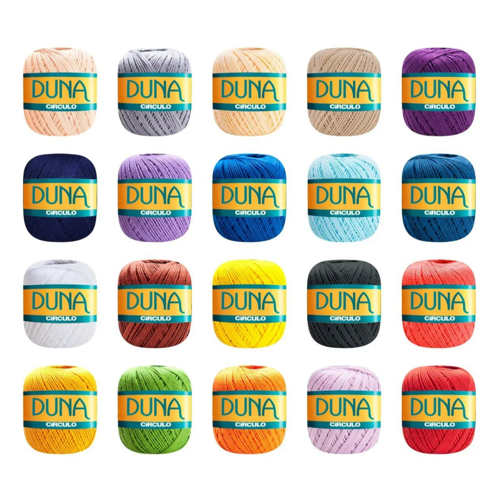 Todas as Cores - Linha Fio Duna 170 Metros - Circulo | Shopee Brasil