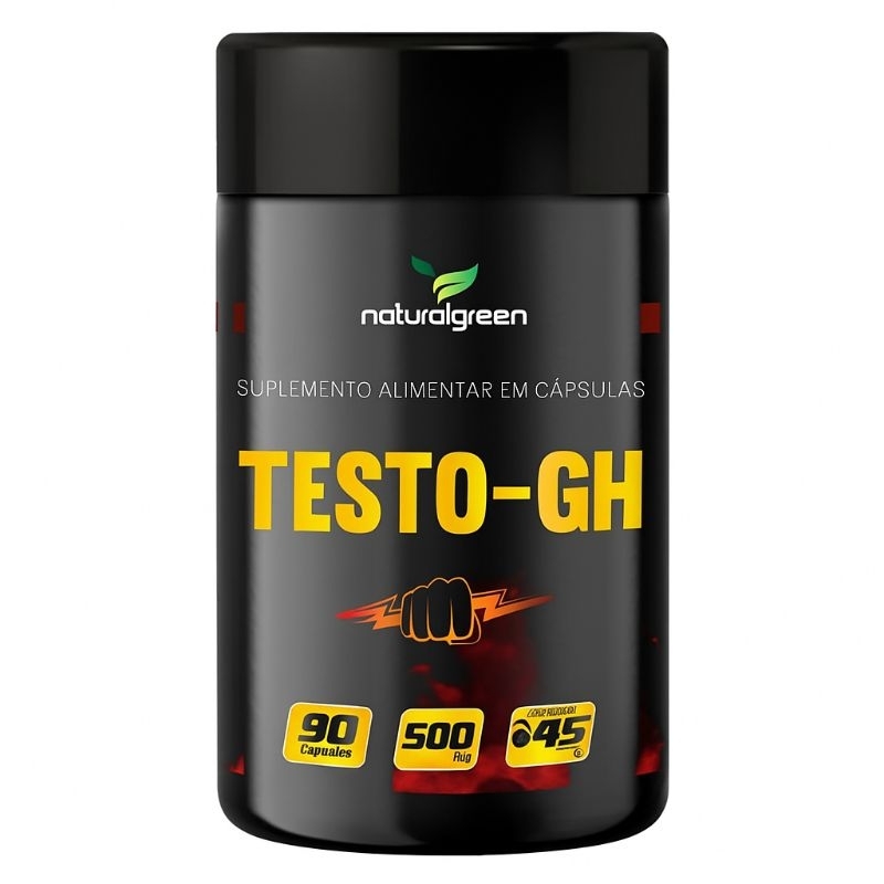 Suplemento Testo GH Natural 90 cápsulas | Shopee Brasil
