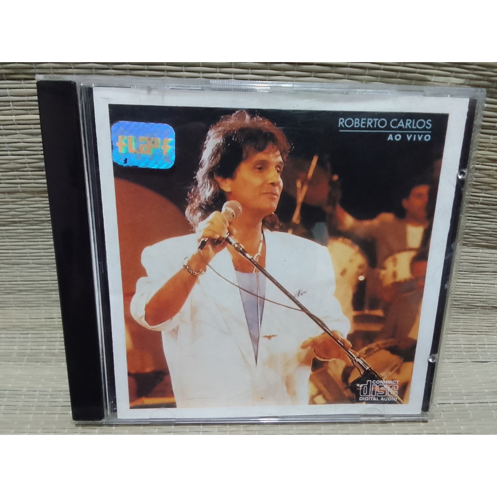 CD Roberto Carlos - Roberto Carlos Ao Vivo - Ano 1993 | Shopee Brasil