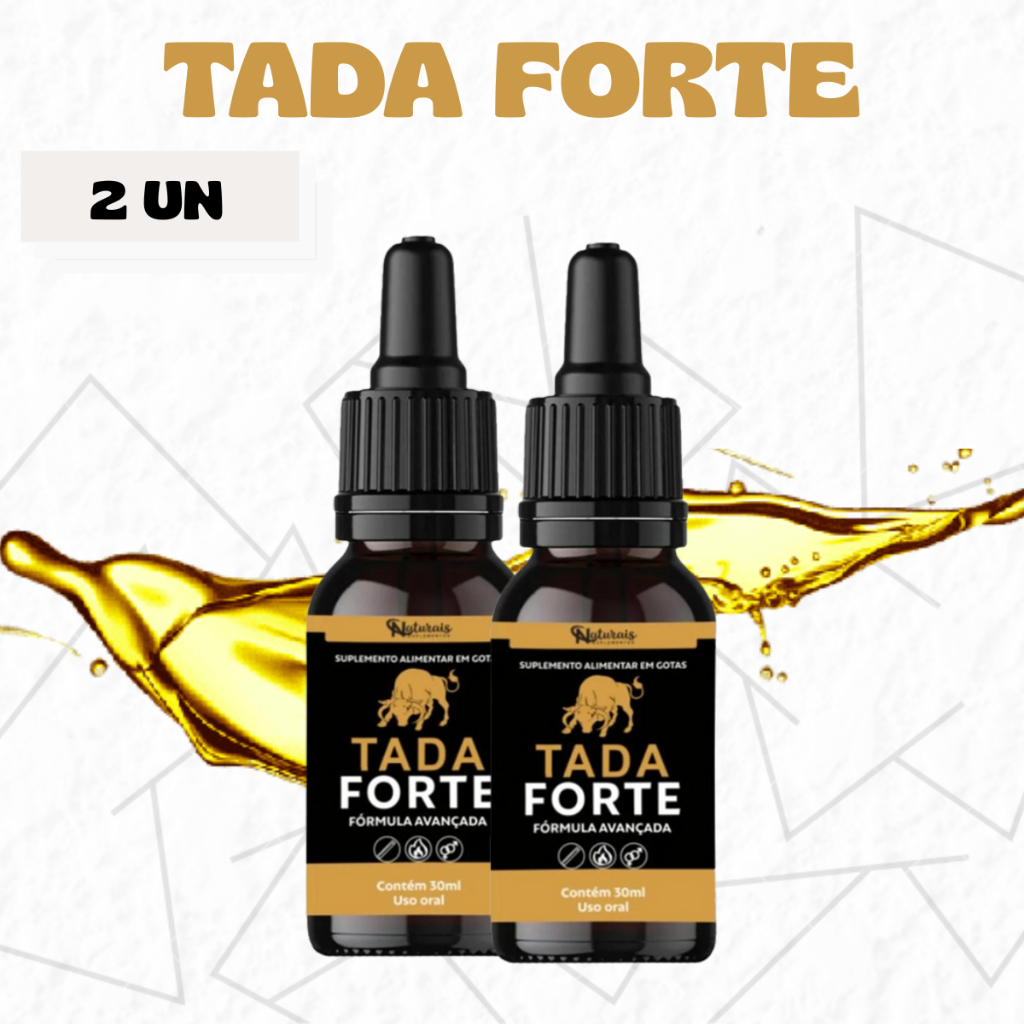 TADA FORTE SUPER EFICAZ 2 FRASCOS | Shopee Brasil