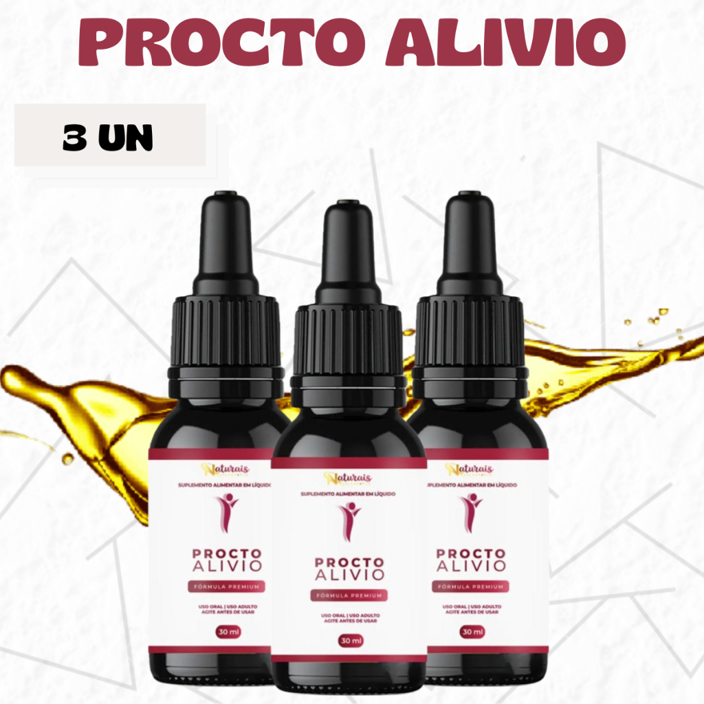Procto Alivio Original Ultra Eficaz 3 Unidades | Shopee Brasil