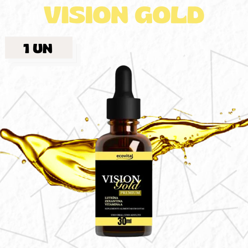 VISION GOLD SUPER EFICAZ 1 FRASCO | Shopee Brasil