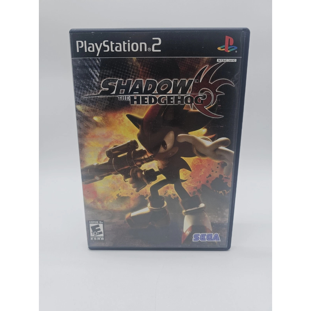 Encarte Shadow the Hedgehog- PS2 | Shopee Brasil
