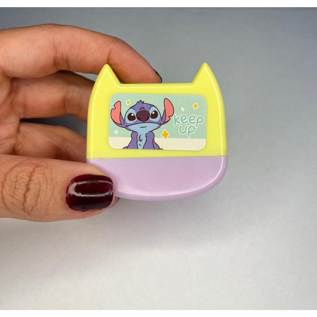Carimbo Stitch Papelaria Fofa Modelos Escolar | Shopee Brasil